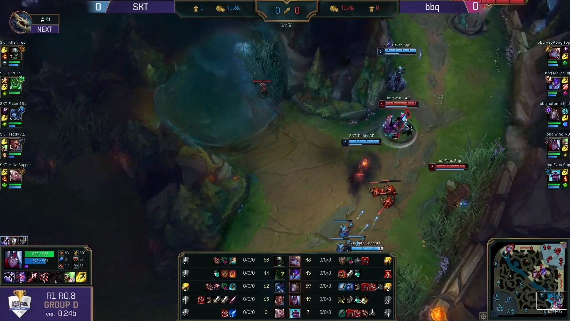 SKT T1 có chiến thắng dễ dàng trước đối thủ bbq Olivers tại Kespa Cup 2018 - Công nghệ - ZNEWS.VN