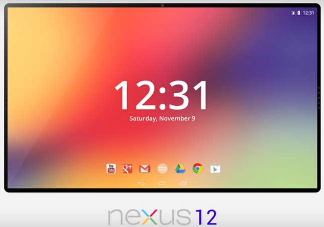 Ý tưởng Nexus 12 và hình ảnh Nexus 8 được hé lộ - Máy tính bảng - ZNEWS.VN