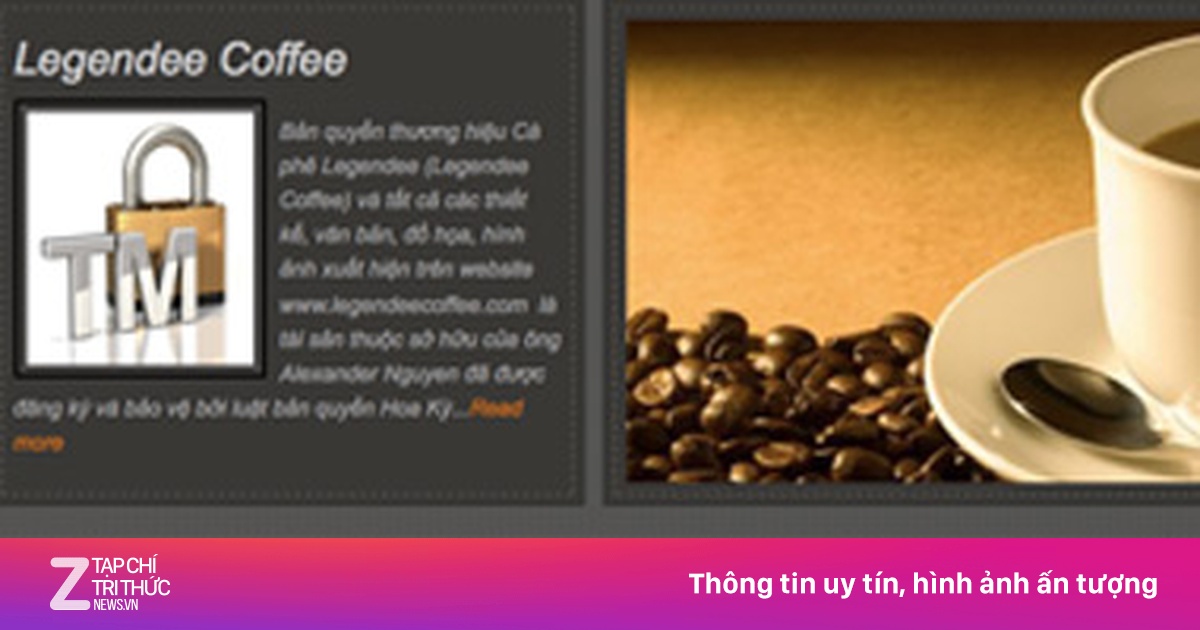 Trung Nguyên mất thương hiệu 'cà phê Chồn' tại Mỹ - Kinh doanh - ZNEWS.VN