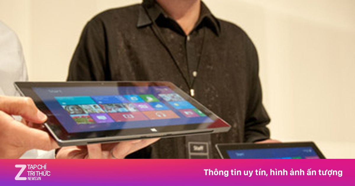 Tablet Surface lên kệ cùng thời điểm Windows 8 ra mắt - Công nghệ ...