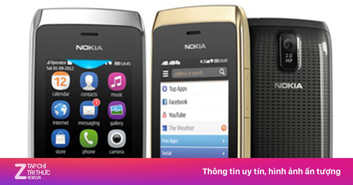 Nokia ra bộ đôi điện thoại màn hình cảm ứng giá rẻ - Công nghệ - ZNEWS.VN