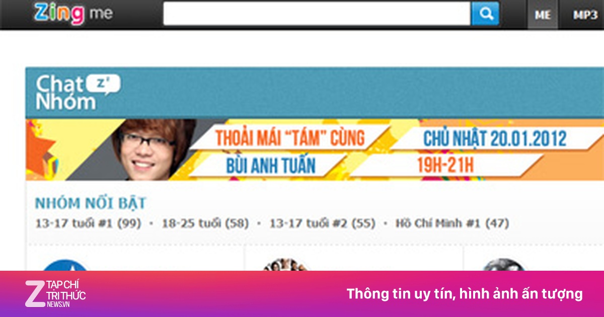 Zing Me ra mắt ứng dụng Chat nhóm - Ứng dụng di động - ZNEWS.VN