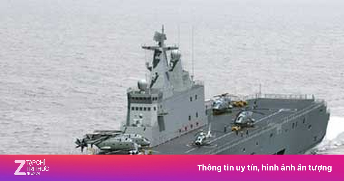 Đài Loan lạnh gáy với tàu đổ bộ Type-081 - Quân sự - ZNEWS.VN