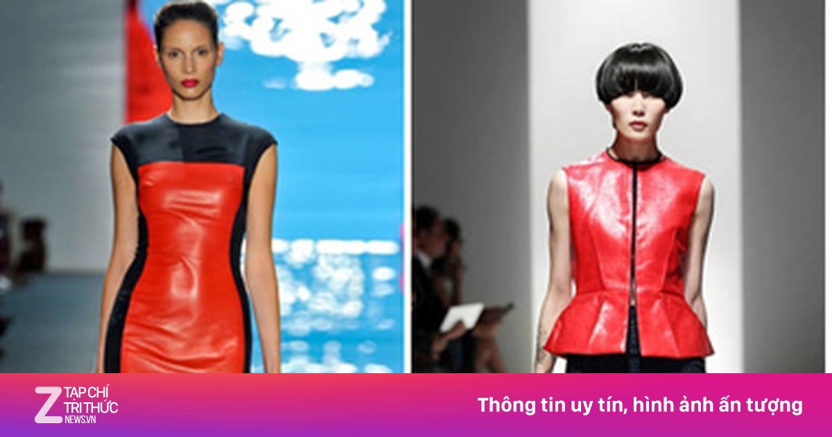 Xu hướng xuân - hè 2013: Chất liệu da lên ngôi - Thời trang Sao - ZNEWS.VN