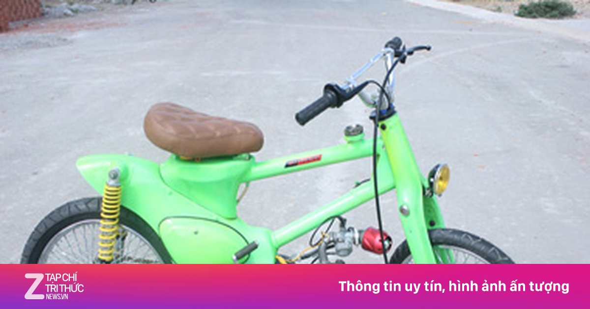 Honda Cub 78 cách điệu tại Sài Gòn | Znews.vn