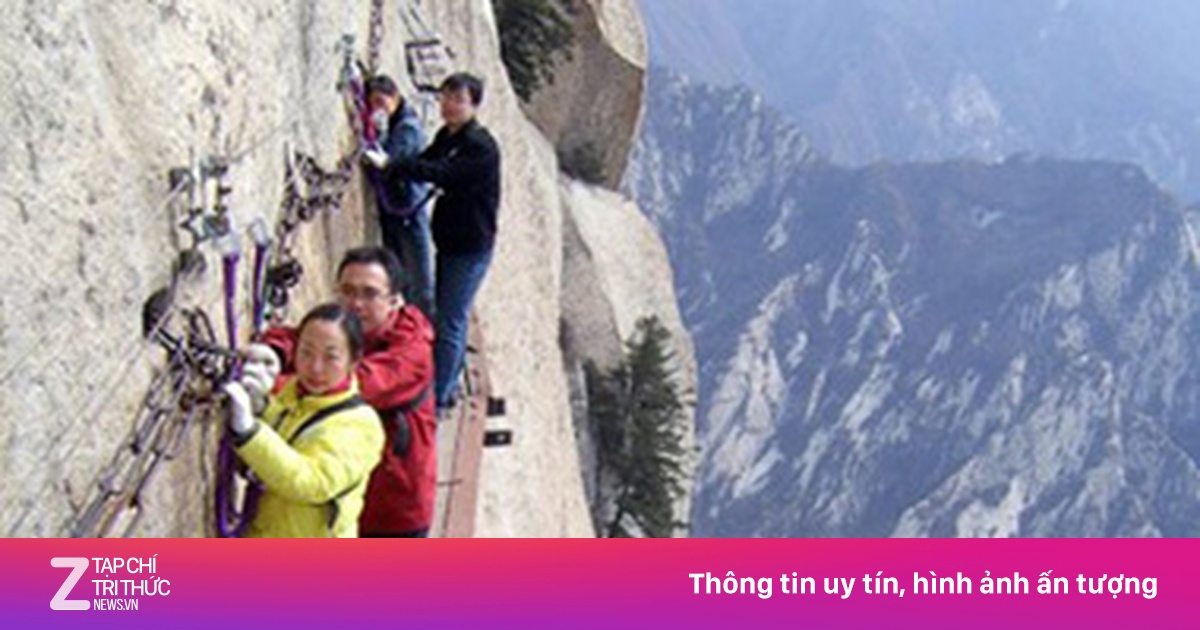 Lối đi tử thần trên vách núi | Znews.vn
