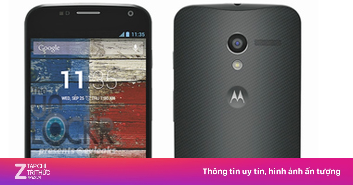 Xuất hiện ảnh chính thức và các tính năng trên Moto X - Công nghệ ...