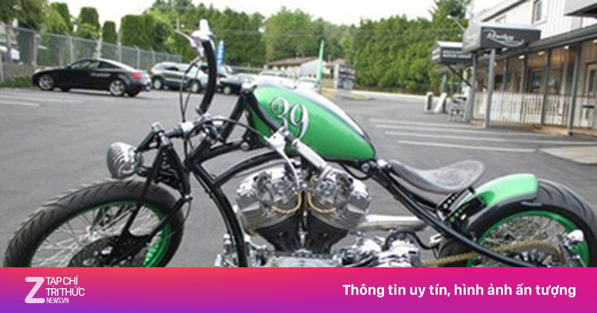 Xe chopper độ mảnh mai nhưng mạnh mẽ - Xe độ - ZNEWS.VN