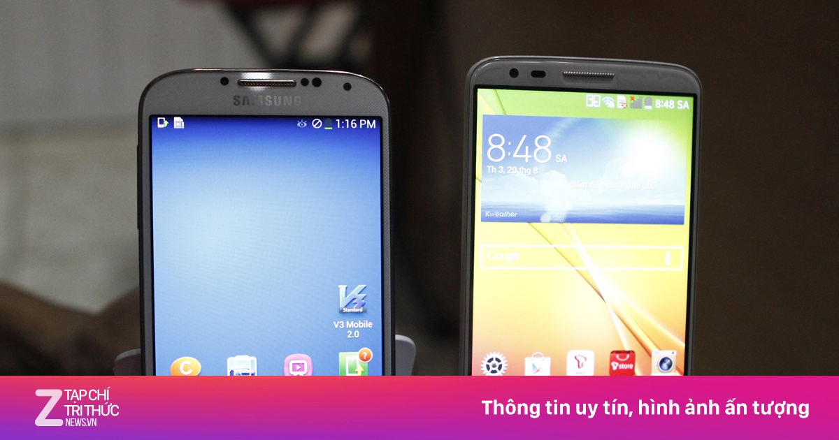 LG G2 đọ dáng Galaxy S4 sử dụng chip khủng tại Việt Nam - Mobile - ZNEWS.VN