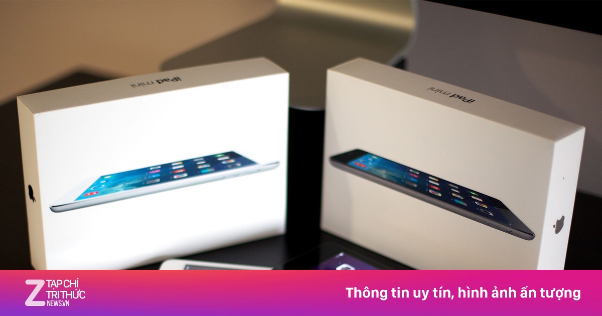 iPad mini 2 tại Việt Nam khó bán vì giá cao - Máy tính bảng - ZNEWS.VN