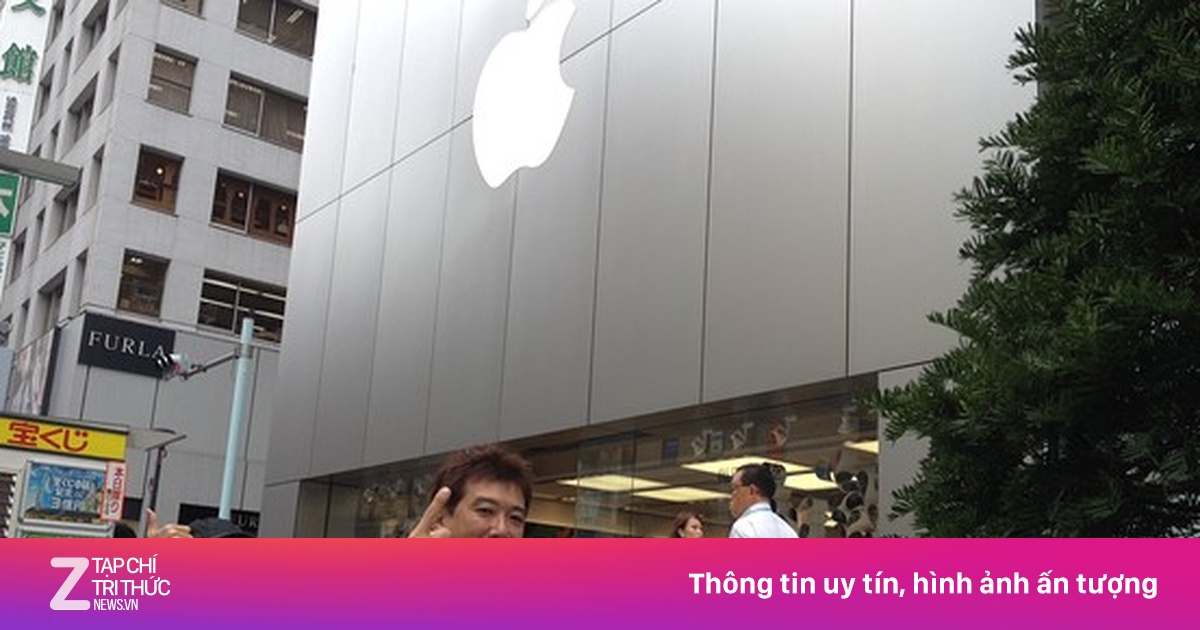 Tín đồ Apple xếp hàng mua iPhone 6 tại Nhật Bản - Mobile - ZNEWS.VN