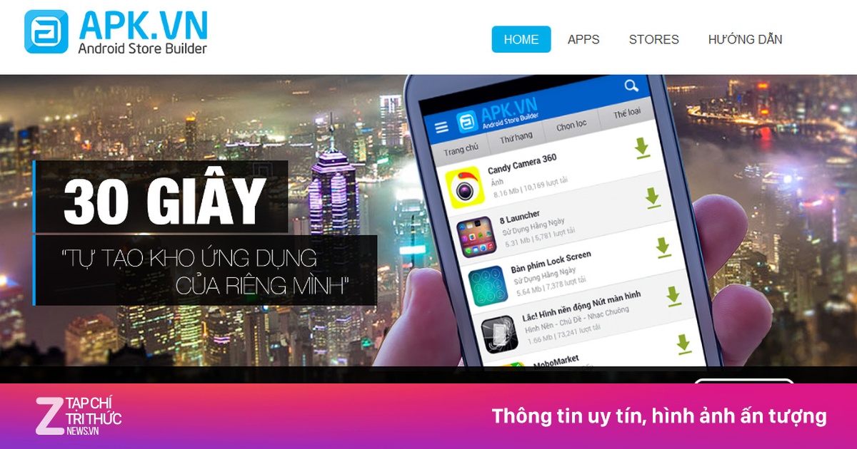 Xây dựng kho ứng dụng Android cá nhân tại VN - Mobile - ZNEWS.VN