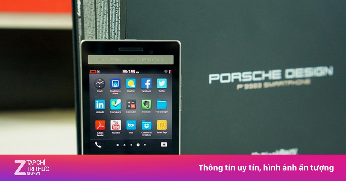 BlackBerry Porsche Design P'9983 chính hãng giá 50 triệu - Mobile ...