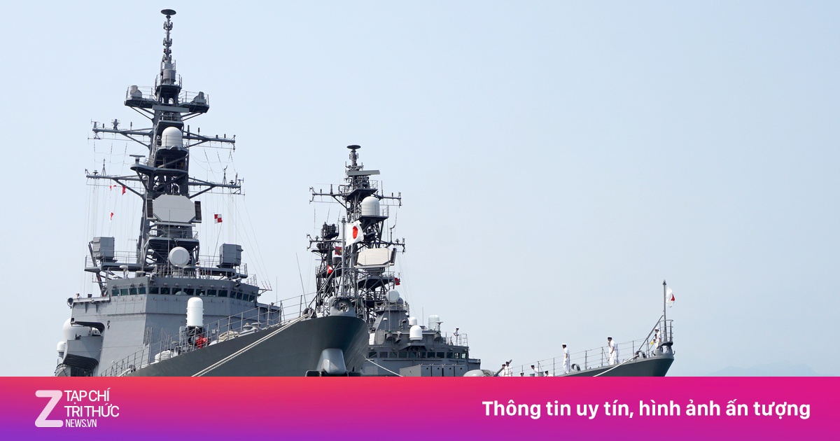 Hai chiến hạm tối tân của Nhật Bản đến cảng Cam Ranh - Xã hội - ZNEWS.VN