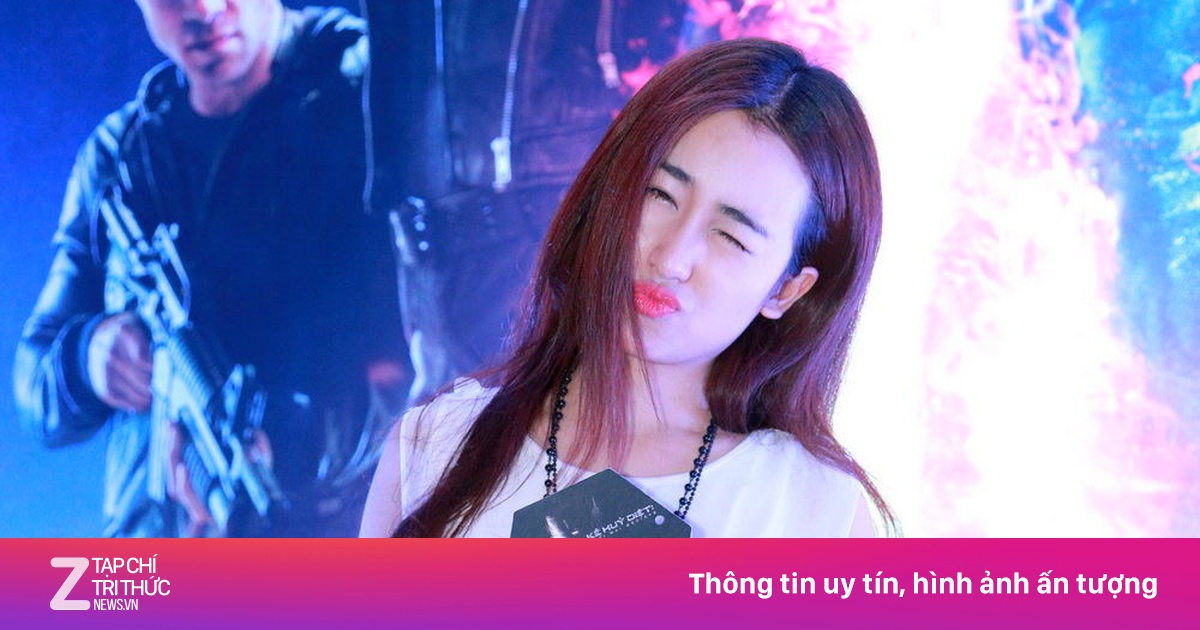 DJ Trang Moon tạo dáng nhí nhảnh dự họp báo phim - Gương mặt trẻ - ZNEWS.VN
