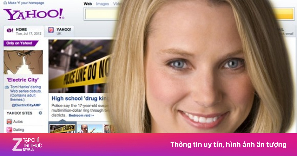 CEO Yahoo công khai xin lỗi người dùng về sự cố 'sập mạng' - Công nghệ - ZNEWS.VN