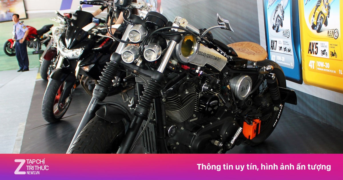 Harley-Davidson độ kiểu bobber siêu độc của biker miền Trung - Xe độ ...