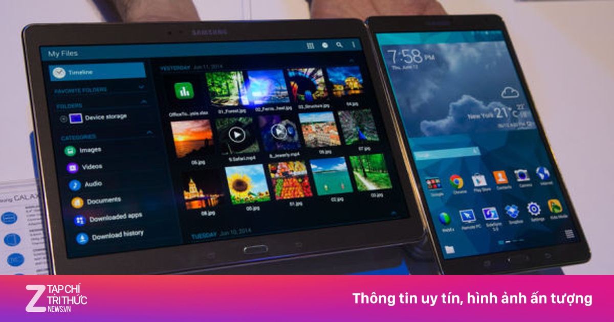 Samsung đang thử nghiệm bản kế nhiệm của Galaxy Tab S - Máy tính bảng ...