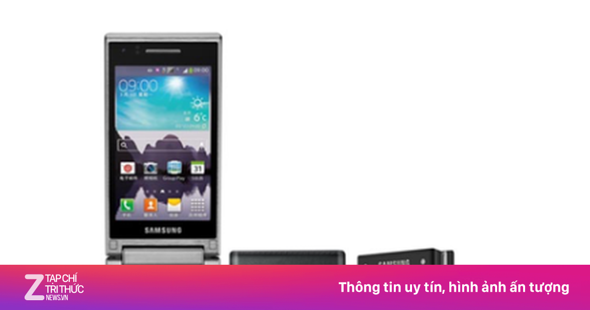 Smartphone nắp gập của Samsung ra mắt - Mobile - ZNEWS.VN