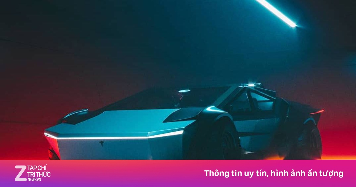 Siêu xe Cyber Roadrunner dựa trên thiết kế của Cybertruck - Ôtô - ZNEWS.VN
