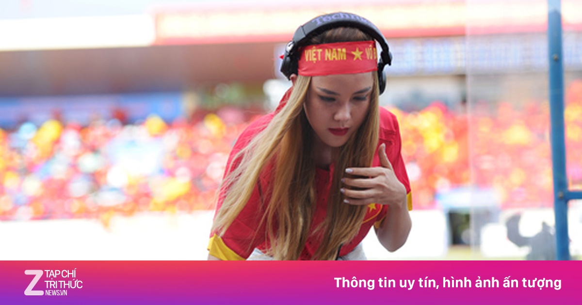 DJ Myno, Văn Mai Hương khuấy động không khí sân Cẩm Phả - Thể thao Việt ...
