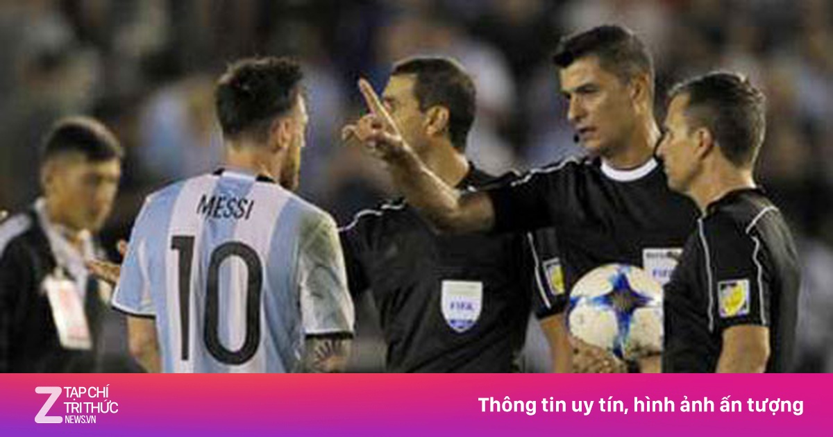 Messi đối diện án phạt sau vụ chửi trọng tài - Thể thao Thế giới - ZNEWS.VN