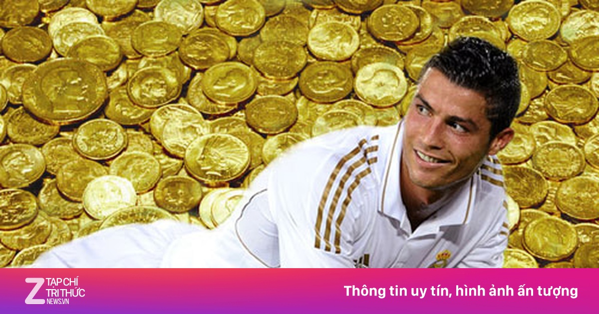 Ronaldo có hơn 2 tấn vàng nhờ gia hạn hợp đồng với Real - Bóng đá Tây ...