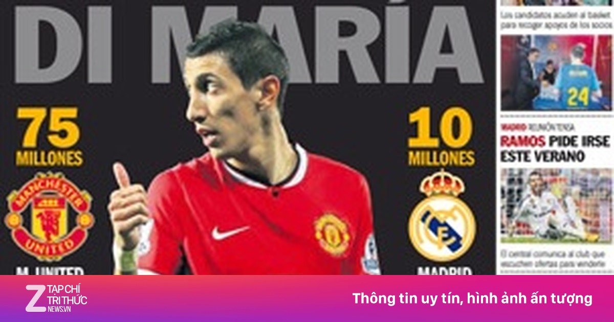 Điểm tin: Di Maria phải trả Real 10 triệu euro nếu tới Barca - Thể thao ...
