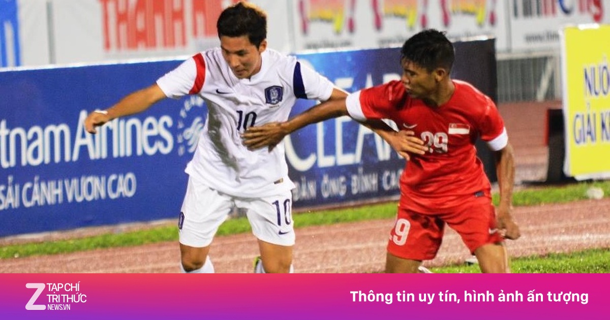 Thắng U21 Singapore 3-0, U19 Hàn Quốc gặp HAGL ở chung kết - Thể thao Việt Nam - ZNEWS.VN