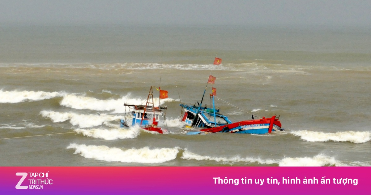 Tàu cá chìm, 4 ngư dân Quảng Ngãi mất tích - Xã hội - ZNEWS.VN