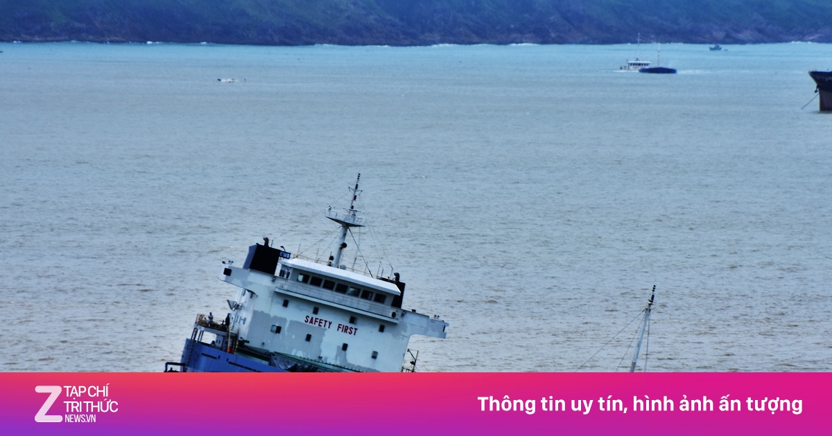 Phó thủ tướng yêu cầu khẩn cấp trục vớt tàu chìm ở vùng biển Quy Nhơn ...