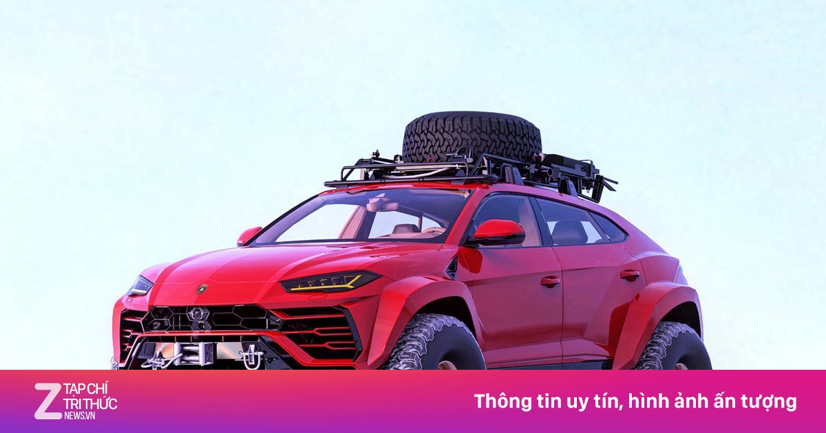 Bản phác thảo thiết kế của Lamborghini Urus độ off-road - Xe thể thao ...