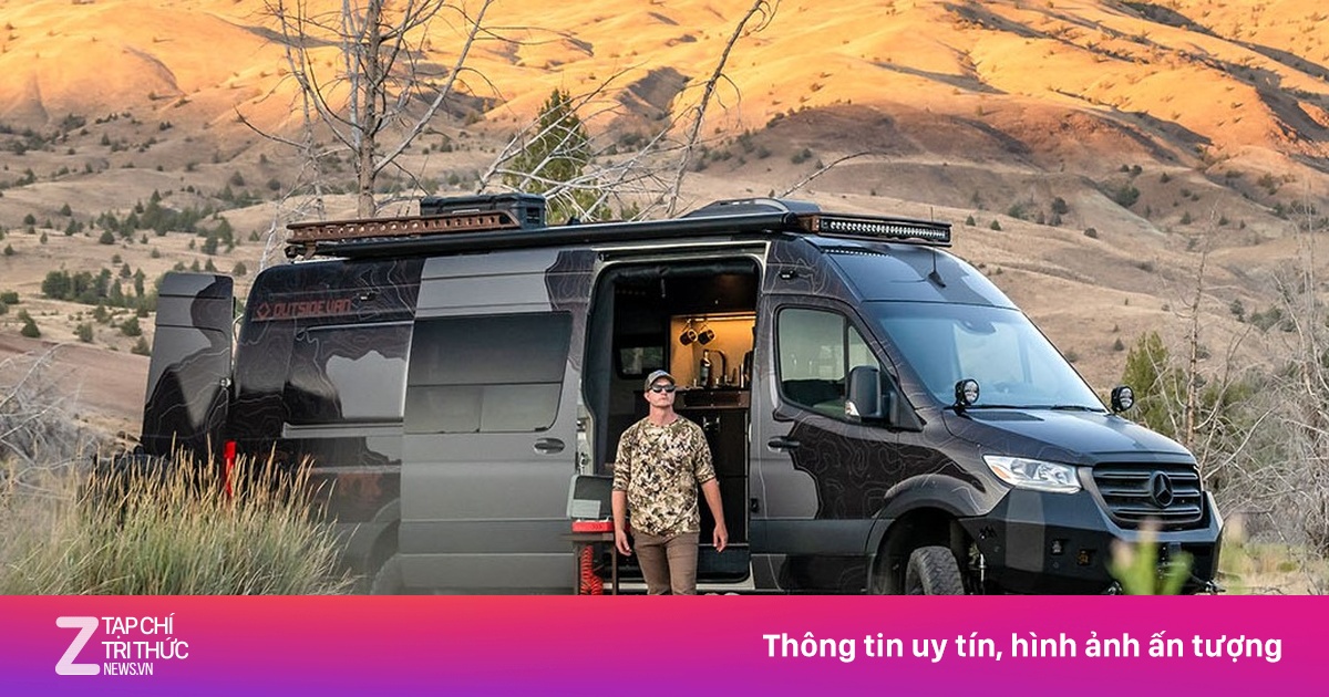 Mercedes-Benz Sprinter nâng cấp thành nhà di động dành cho thợ săn ...