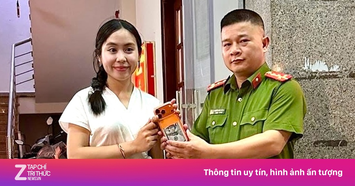 Công an trao trả iPhone 17 Pro Max cho hot girl Lào bị móc trộm - Đời ...