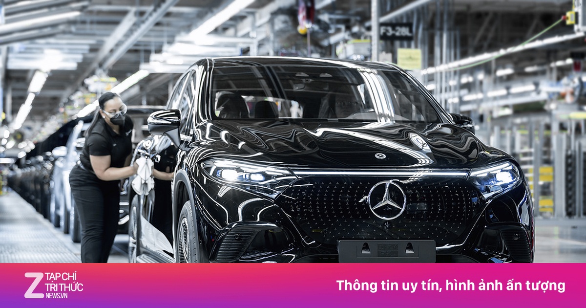 Mercedes-Benz EQS SUV được lắp ráp tại Mỹ | Znews.vn