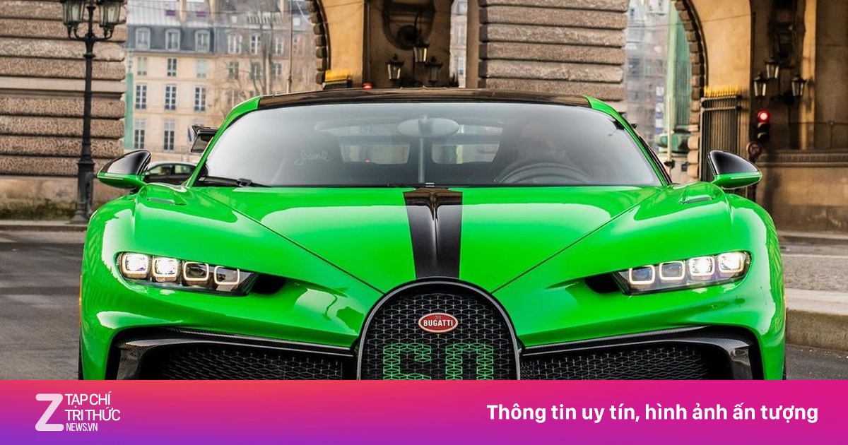 Chiếc Bugatti Chiron Pur Sport cuối cùng được bàn giao tới khách hàng ...