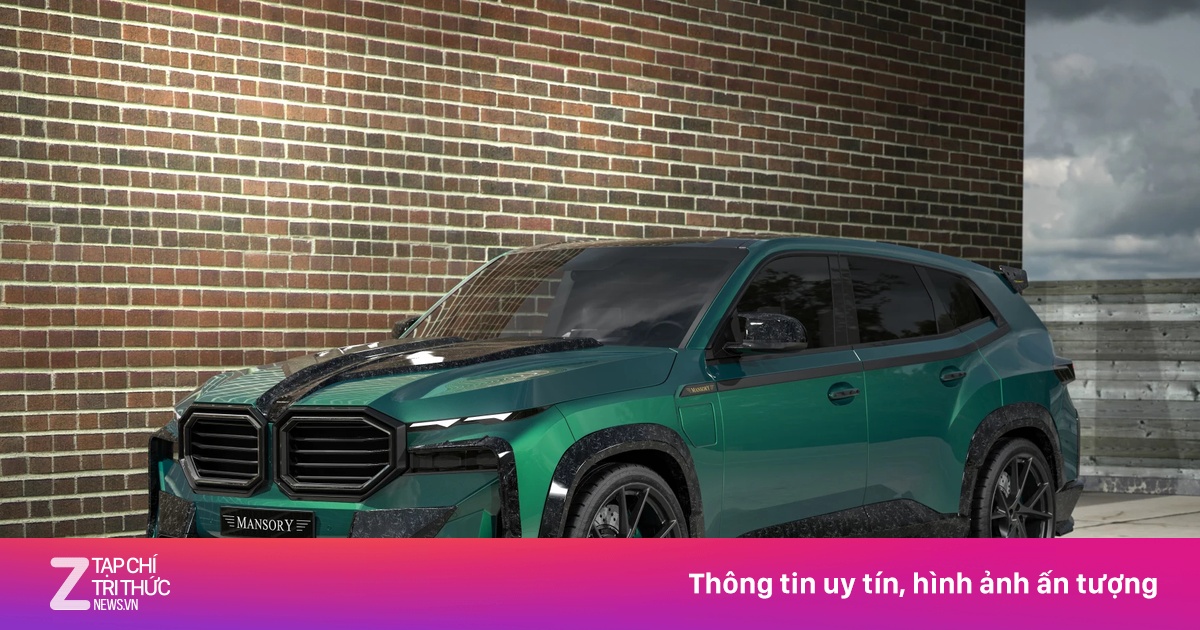 BMW XM thêm khác biệt với gói độ của Mansory - Ôtô - ZNEWS.VN