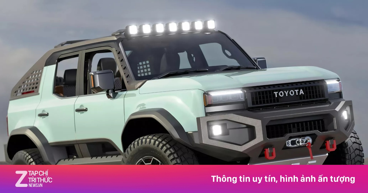 Toyota Land Cruiser Prado ấn tượng với gói độ bán tải chính hãng - Ôtô ...