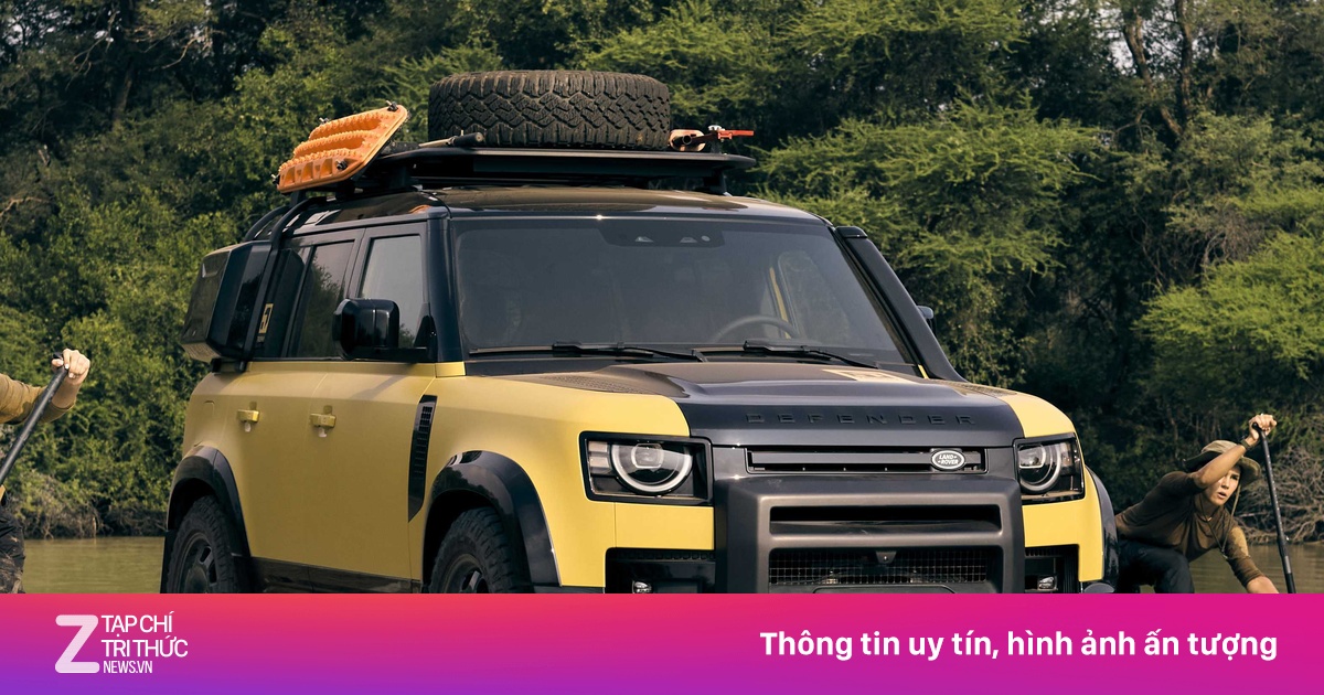 Defender 110 Trophy Edition lấy cảm hứng từ rally chinh phục châu Phi ...