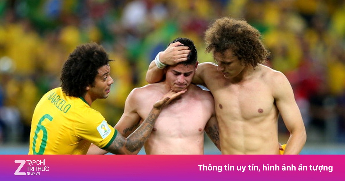 Dàn sao Brazil thay nhau an ủi James Rodriguez - World Cup 2014 (Unused ...