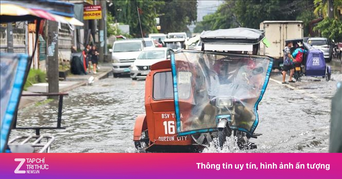 Hơn 40.000 người Philippines phải sơ tán vì lũ lớn sau bão Wipha | Znews.vn