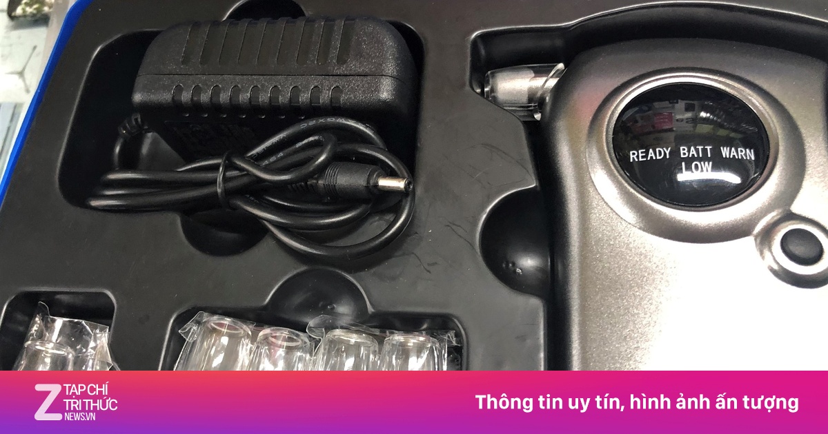 Phát hiện máy đo nồng độ cồn nhập lậu giá từ 250.000 đồng/chiếc - Kinh ...