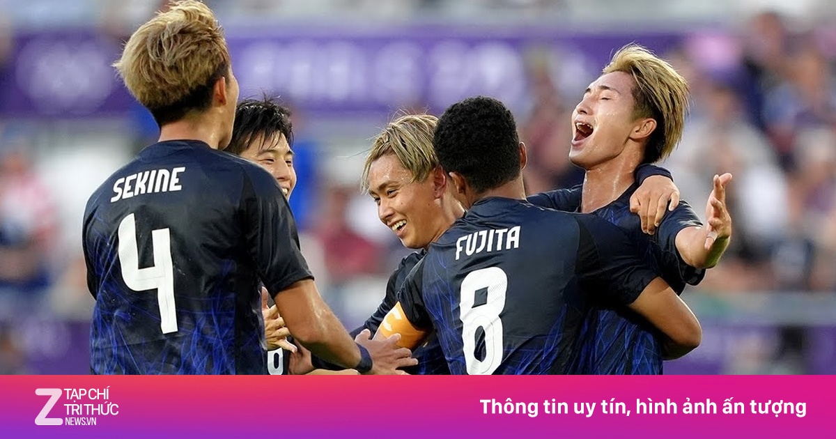Olympic Nhật Bản đè bẹp Paraguay 5-0 - Thể thao - ZNEWS.VN