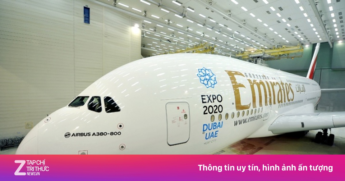 Siêu máy bay Airbus A380 được sơn lại như thế nào - Thế giới - ZNEWS.VN