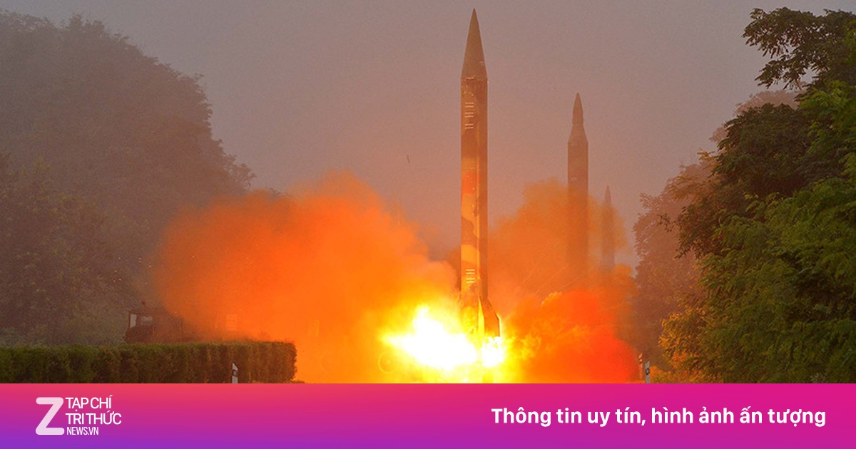 Triều Tiên phóng tên lửa đạn đạo cảnh báo Hàn Quốc - Quân sự - ZNEWS.VN