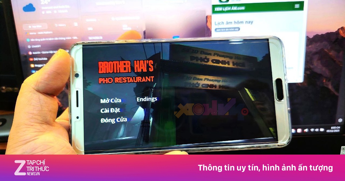 'Quán Phở Anh Hai' bất ngờ xuất hiện phiên bản di động | Znews.vn