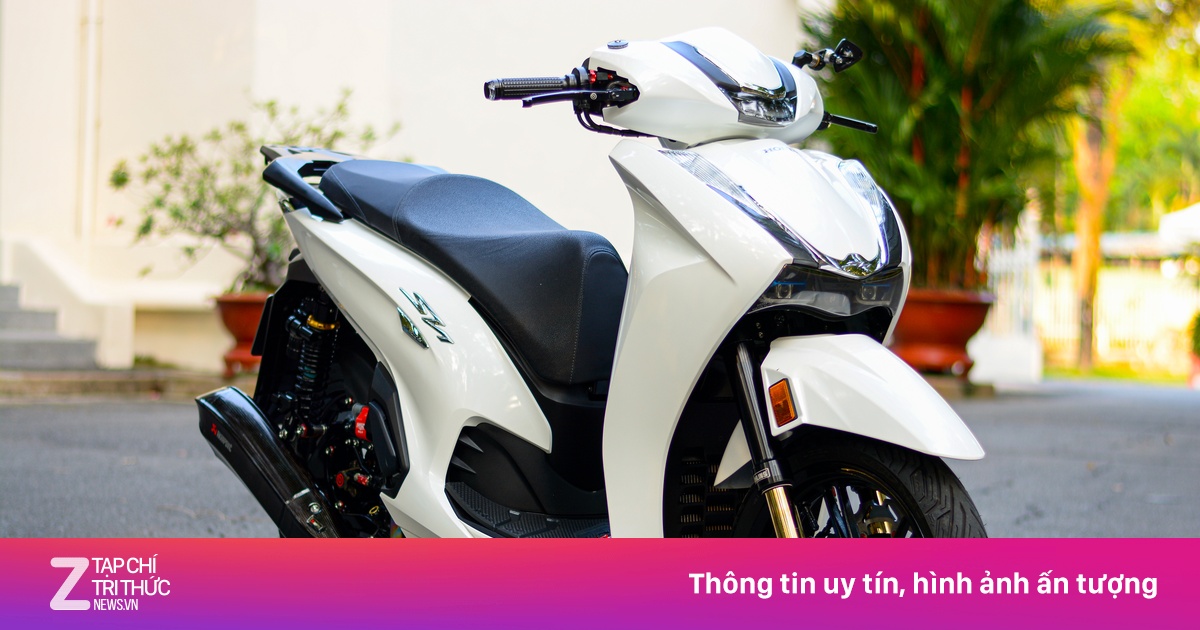 Cận cảnh Honda SH 350i với gói độ hơn nửa tỷ đồng | Znews.vn