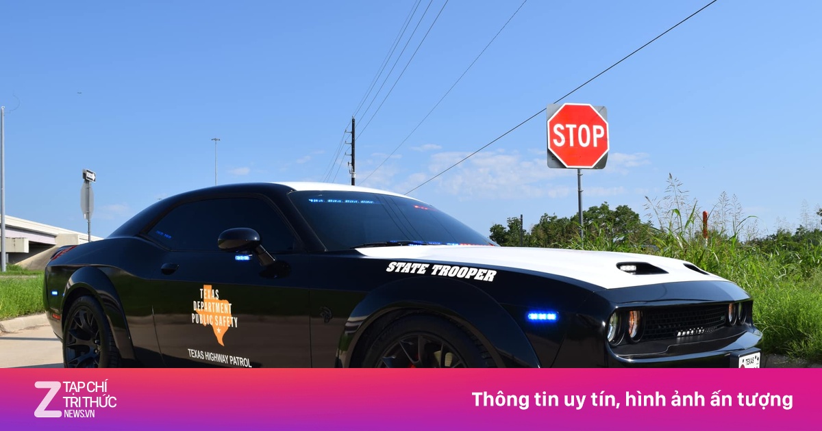 Tịch thu Dodge Challenger SRT Hellcat làm xe tuần tra | Znews.vn
