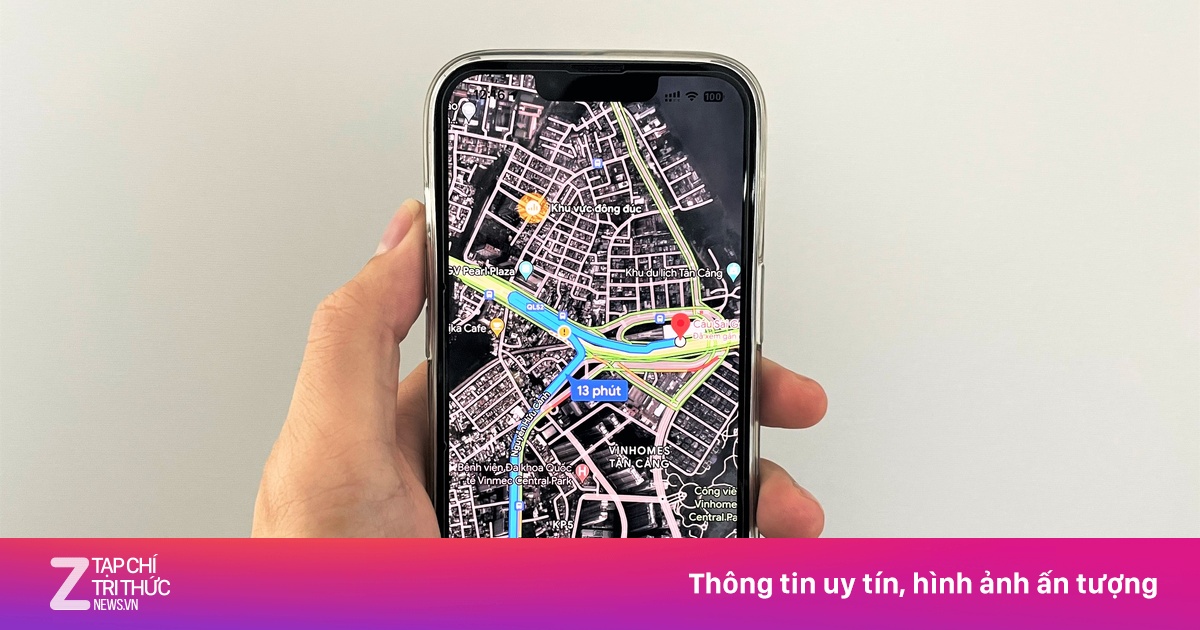 Google Maps vẫn sai thông tin ôtô lên cầu vượt Nguyễn Hữu Cảnh | Znews.vn