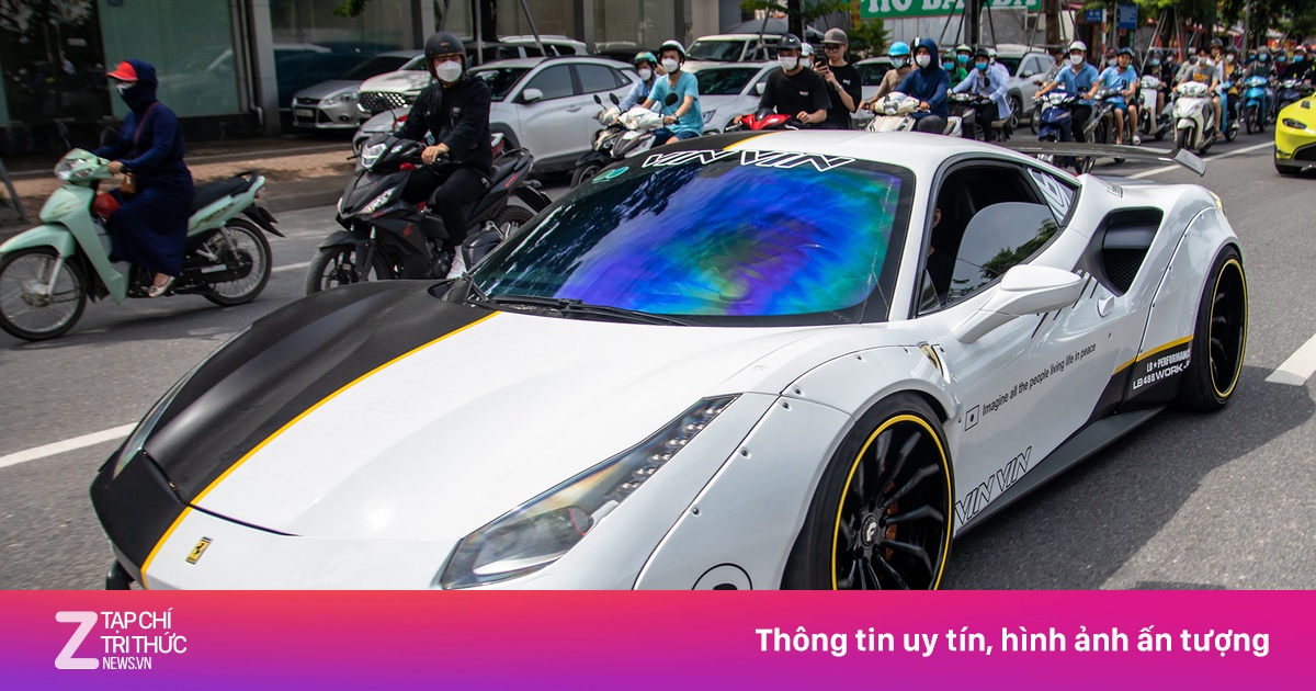 Chi tiết siêu xe Ferrari 488 GTB độ Liberty Walk có ngoại thất lạ mắt ...